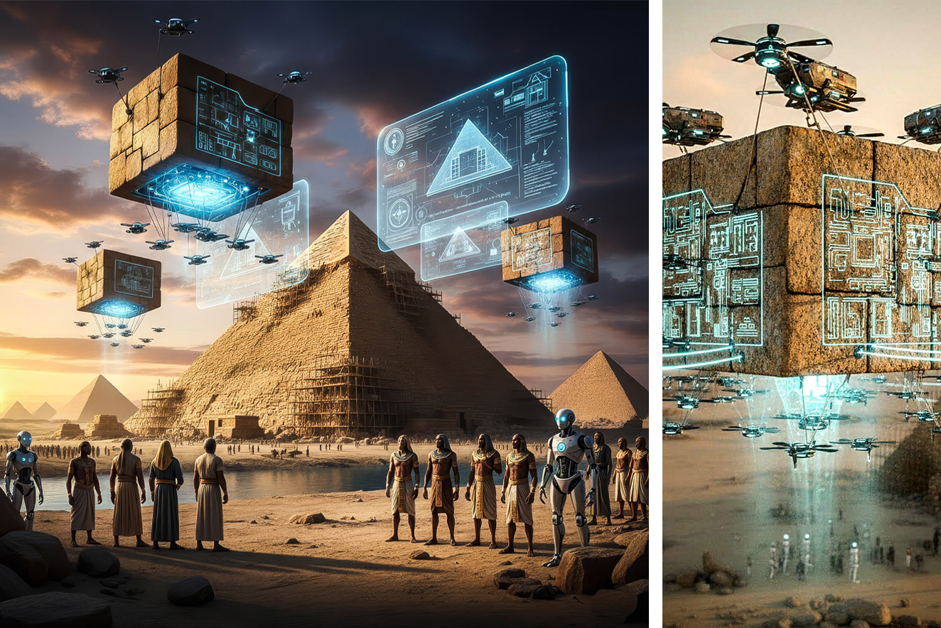 AI How Pyramids Were Built — Solving the Mystery - Ai Miracle